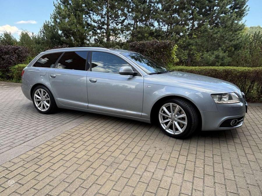 Grey Audi A6 2010 in Vilnius, with an engine capacity of 2.97 L and mileage of 367 thousand km for 6500 €, photo 6 on AUTOMOTO.COM.LV