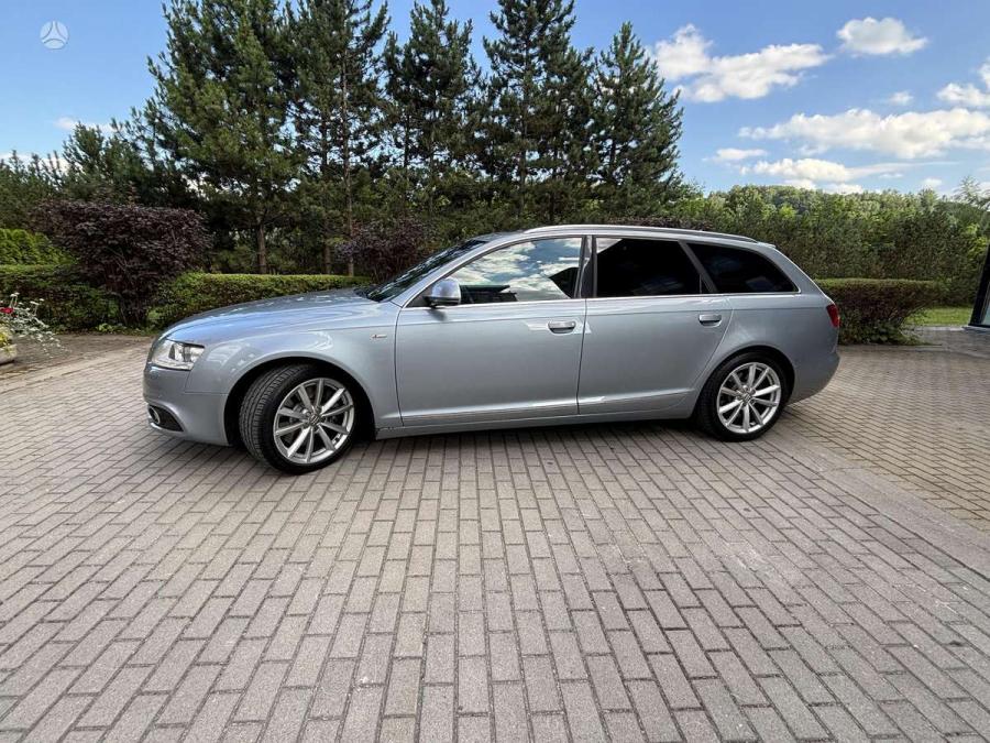 Grey Audi A6 2010 in Vilnius, with an engine capacity of 2.97 L and mileage of 367 thousand km for 6500 €, photo 7 on AUTOMOTO.COM.LV