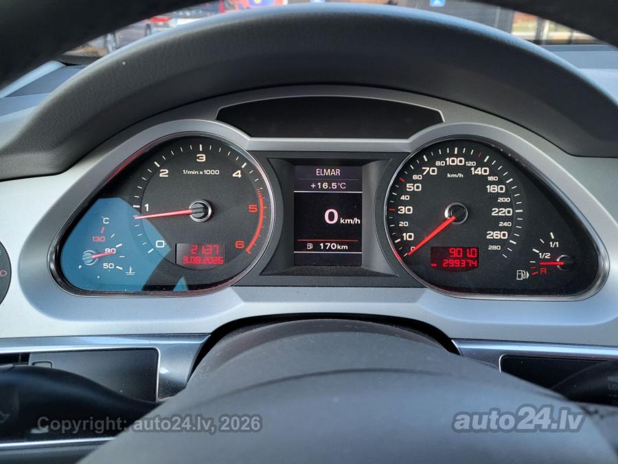 Pelēks Audi A6 2010 Tartu, ar dzinēja tilpumu 2.70 L un nobraukumu 299 tūkst. km par 4700 €, foto 11 vietnē AUTOMOTO.COM.LV