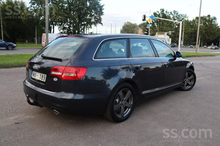Pelēks Audi A6 2010 Rīga, ar dzinēja tilpumu 2.70 L un nobraukumu 370 tūkst. km par 4490 €, foto 6 vietnē AUTOMOTO.COM.LV