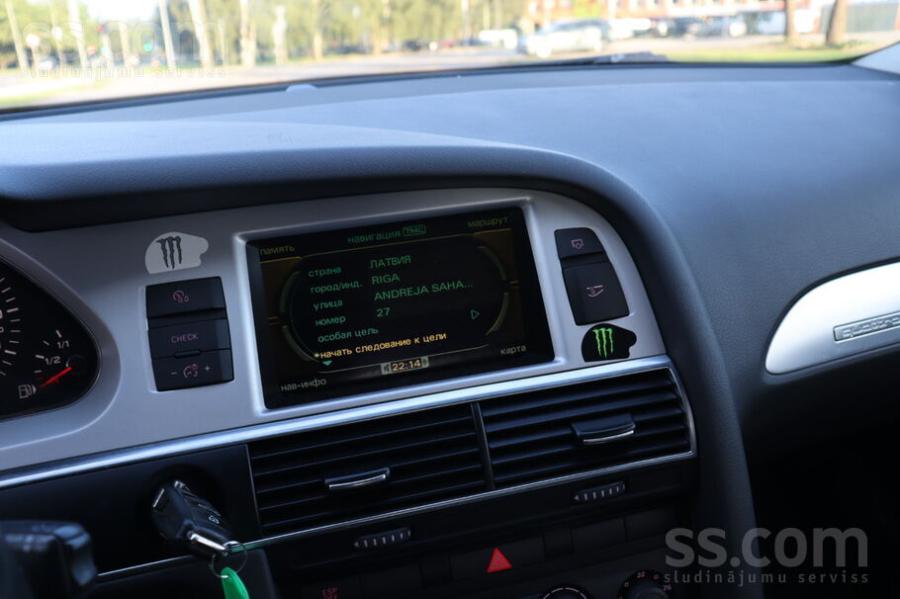 Pelēks Audi A6 2010 Rīga, ar dzinēja tilpumu 2.70 L un nobraukumu 370 tūkst. km par 4490 €, foto 16 vietnē AUTOMOTO.COM.LV