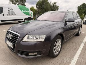 Grey Audi A6 2010 in Riga, with an engine capacity of 3.00 L and mileage of 319 thousand km for 7600 €, photo  on AUTOMOTO.COM.LV