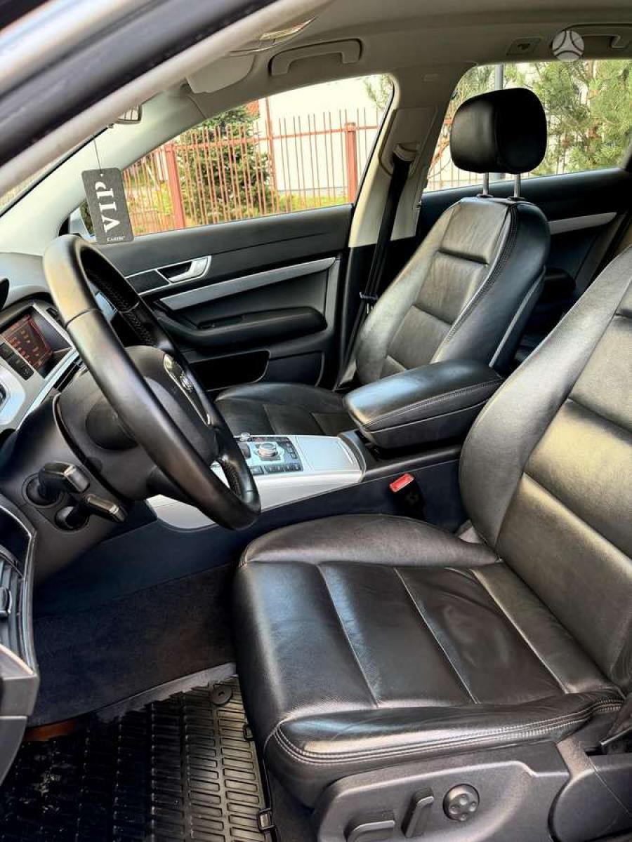 Grey Audi A6 2010 in Vilnius, with an engine capacity of 2.00 L and mileage of 295 thousand km for 5500 €, photo 16 on AUTOMOTO.COM.LV