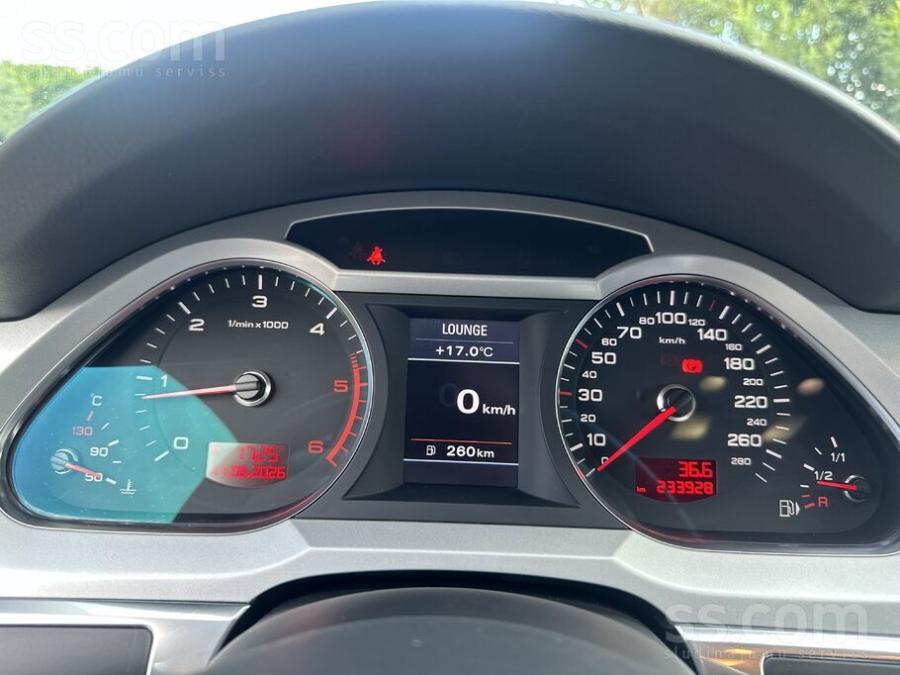 Серый Ауди А6 2010 в Тукумс, объемом двигателя 2.70 л и пробегом 234 тыс. км за 5990 €, фото 22 на AUTOMOTO.COM.LV