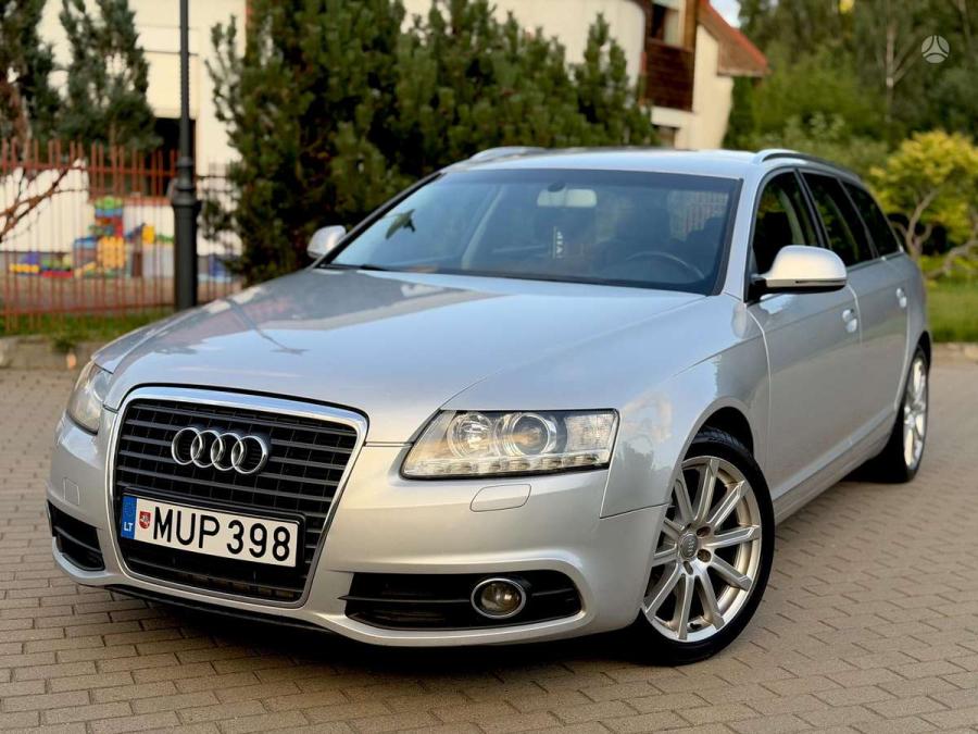 Pelēks Audi A6 2010 Viļņa, ar dzinēja tilpumu 2.00 L un nobraukumu 295 tūkst. km par 5000 €, foto 3 vietnē AUTOMOTO.COM.LV