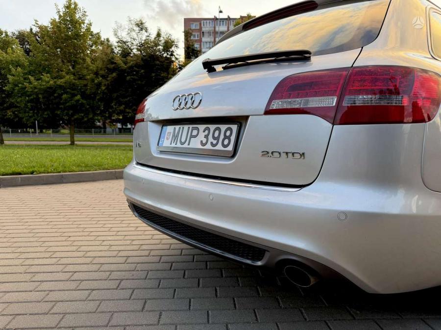 Pelēks Audi A6 2010 Viļņa, ar dzinēja tilpumu 2.00 L un nobraukumu 295 tūkst. km par 5000 €, foto 9 vietnē AUTOMOTO.COM.LV