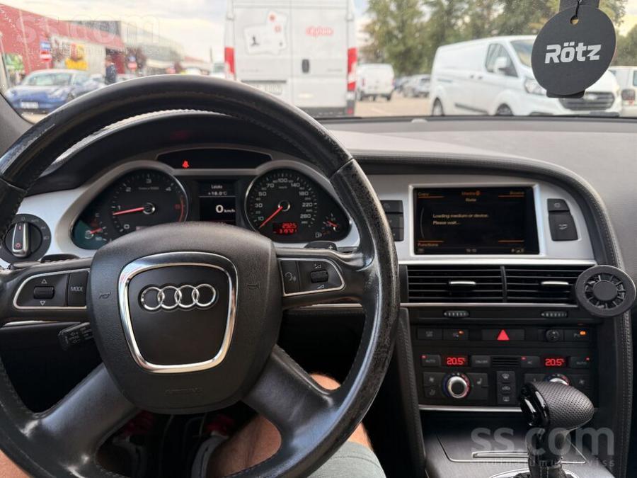 Grey Audi A6 2010 in Riga, with an engine capacity of 3.00 L and mileage of 320 thousand km for 7100 €, photo 9 on AUTOMOTO.COM.LV