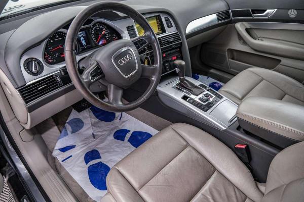 Pelēks Audi A6 2010 Kauņa, ar dzinēja tilpumu 2.70 L un nobraukumu 275 tūkst. km par 5400 €, foto 5 vietnē AUTOMOTO.COM.LV
