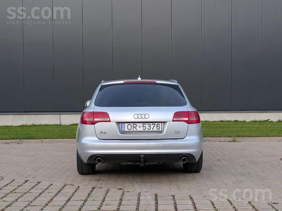 Grey Audi A6 2010 in Riga, with an engine capacity of 2.70 L and mileage of 358 thousand km for 6400 €, photo 6 on AUTOMOTO.COM.LV