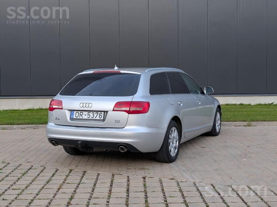 Grey Audi A6 2010 in Riga, with an engine capacity of 2.70 L and mileage of 358 thousand km for 6400 €, photo 7 on AUTOMOTO.COM.LV