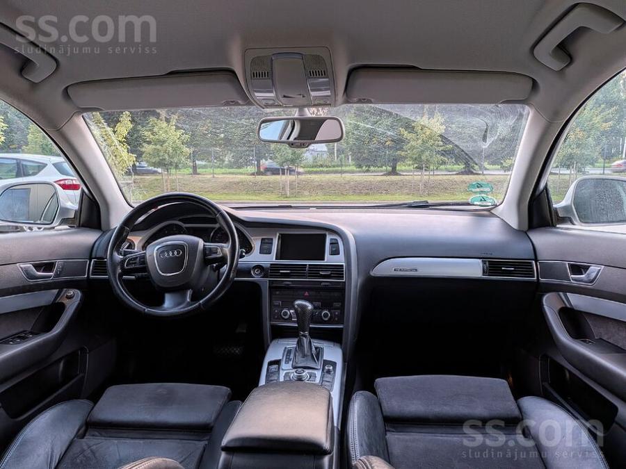 Grey Audi A6 2010 in Riga, with an engine capacity of 2.70 L and mileage of 358 thousand km for 6400 €, photo 10 on AUTOMOTO.COM.LV