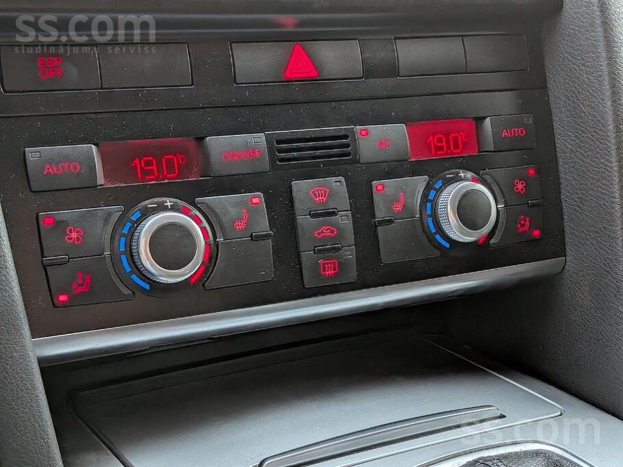 Grey Audi A6 2010 in Riga, with an engine capacity of 2.70 L and mileage of 358 thousand km for 6400 €, photo 15 on AUTOMOTO.COM.LV