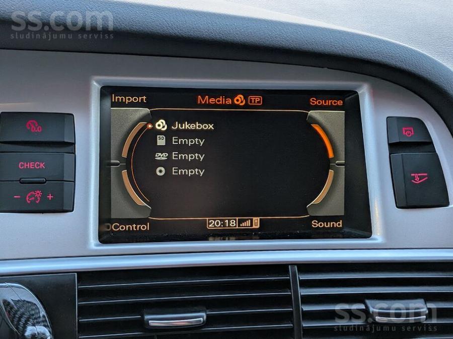 Grey Audi A6 2010 in Riga, with an engine capacity of 2.70 L and mileage of 358 thousand km for 6400 €, photo 17 on AUTOMOTO.COM.LV