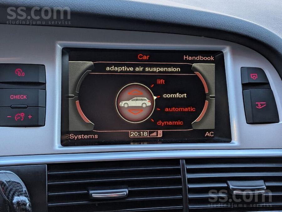 Grey Audi A6 2010 in Riga, with an engine capacity of 2.70 L and mileage of 358 thousand km for 6400 €, photo 21 on AUTOMOTO.COM.LV