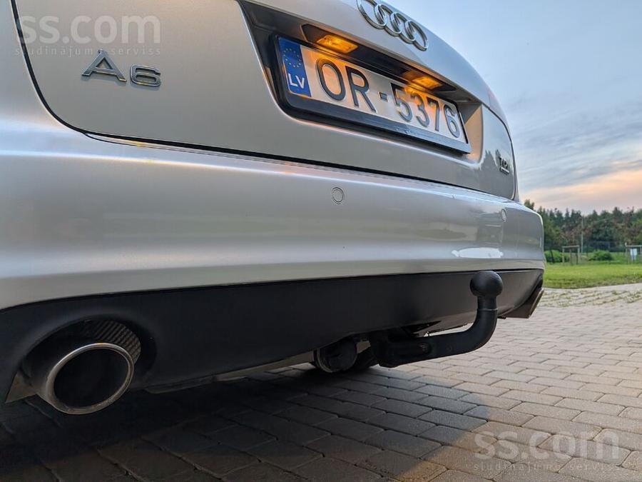 Grey Audi A6 2010 in Riga, with an engine capacity of 2.70 L and mileage of 358 thousand km for 6400 €, photo 24 on AUTOMOTO.COM.LV