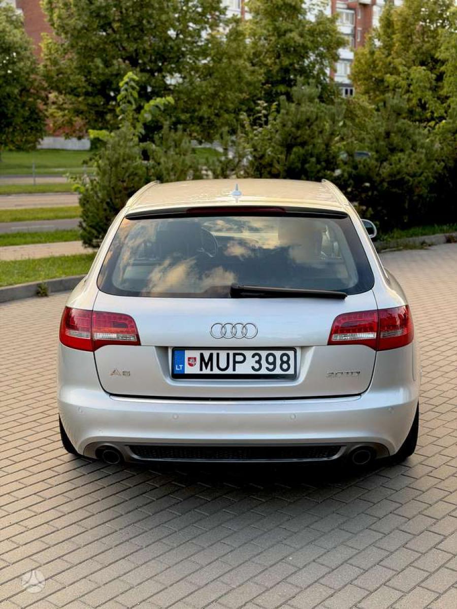 Grey Audi A6 2010 in Vilnius, with an engine capacity of 2.00 L and mileage of 289 thousand km for 5000 €, photo 6 on AUTOMOTO.COM.LV