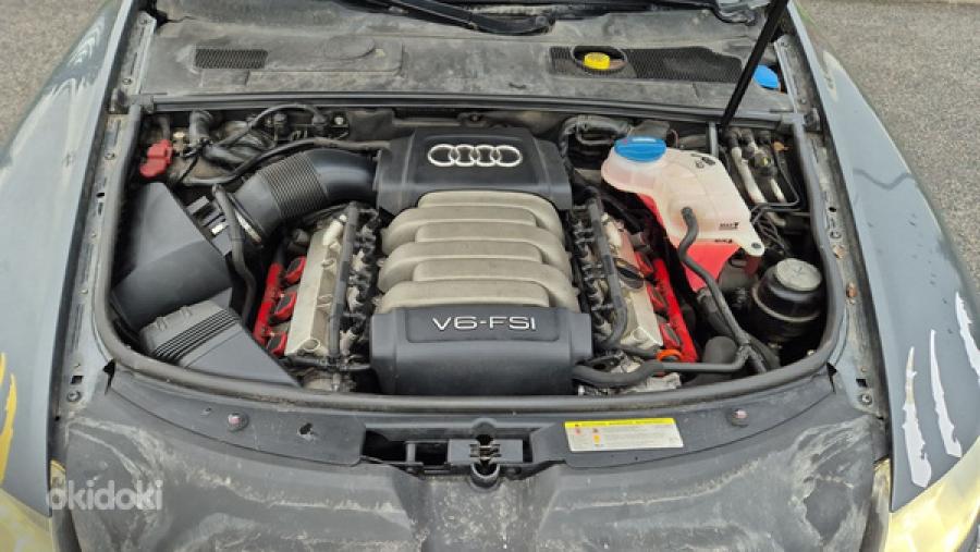 Grey Audi A6 2010 in Tallinn, with an engine capacity of 2.80 L and mileage of 230 thousand km for 4300 €, photo 13 on AUTOMOTO.COM.LV
