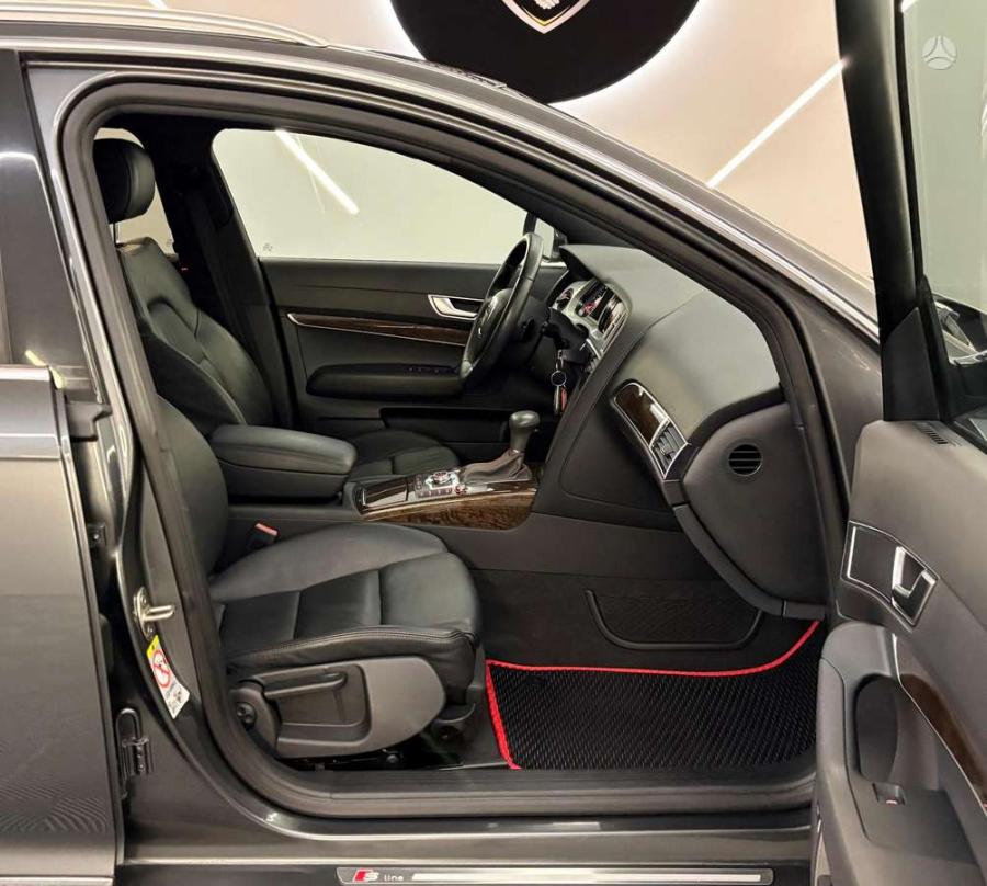 Pelēks Audi A6 2010 Marijampole, ar dzinēja tilpumu 2.70 L un nobraukumu 339 tūkst. km par 4750 €, foto 10 vietnē AUTOMOTO.COM.LV