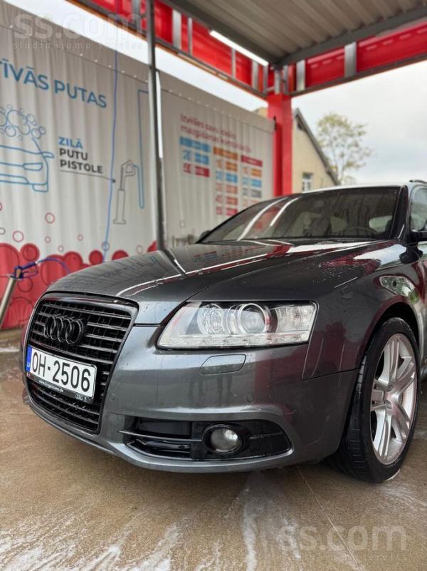 Grey Audi A6 2010 in Talsi, with an engine capacity of 2.70 L and mileage of 350 thousand km for 6250 €, photo 4 on AUTOMOTO.COM.LV