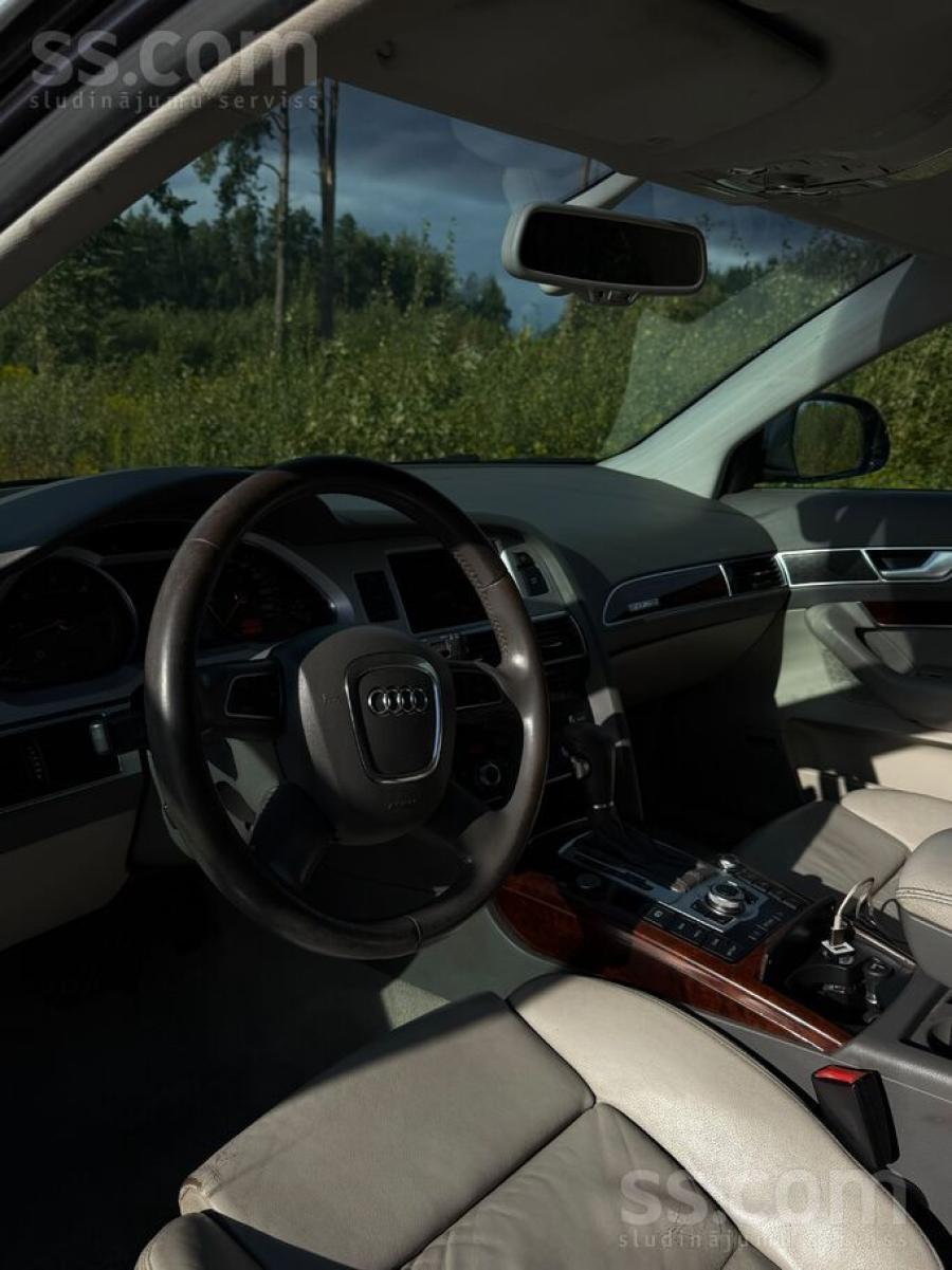 Pelēks Audi A6 2010 Bauska, ar dzinēja tilpumu 3.00 L un nobraukumu 350 tūkst. km par 3900 €, foto 7 vietnē AUTOMOTO.COM.LV