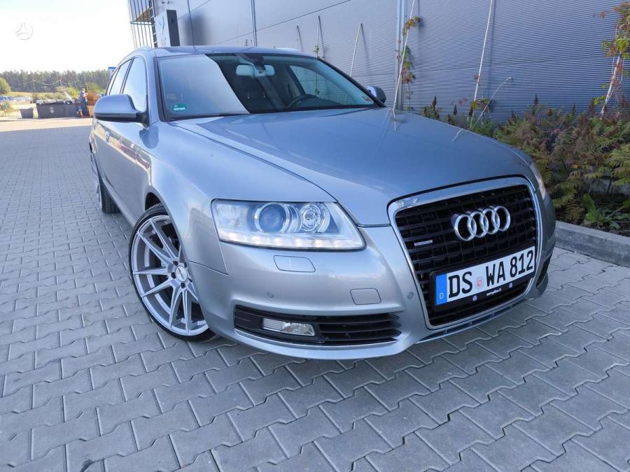 Grey Audi A6 2010 in Vilnius, with an engine capacity of 2.97 L and mileage of 203 thousand km for 6800 €, photo 4 on AUTOMOTO.COM.LV