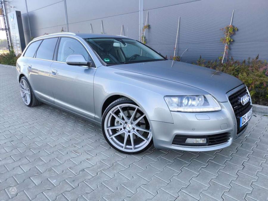 Grey Audi A6 2010 in Vilnius, with an engine capacity of 2.97 L and mileage of 203 thousand km for 6800 €, photo 5 on AUTOMOTO.COM.LV