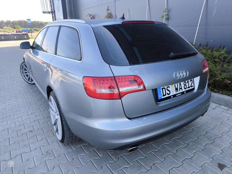 Grey Audi A6 2010 in Vilnius, with an engine capacity of 2.97 L and mileage of 203 thousand km for 6800 €, photo 6 on AUTOMOTO.COM.LV