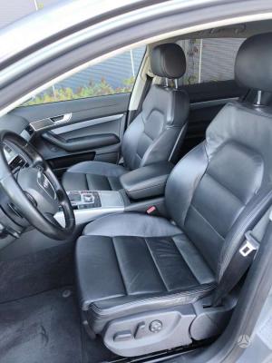 Grey Audi A6 2010 in Vilnius, with an engine capacity of 2.97 L and mileage of 203 thousand km for 6800 €, photo 16 on AUTOMOTO.COM.LV
