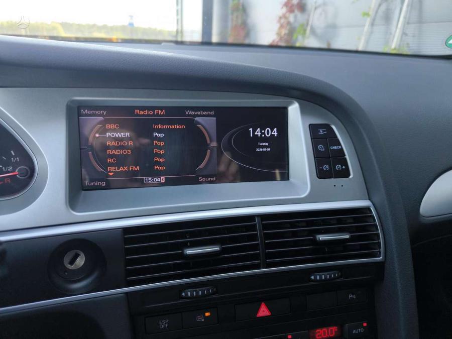 Grey Audi A6 2010 in Vilnius, with an engine capacity of 2.97 L and mileage of 203 thousand km for 6800 €, photo 31 on AUTOMOTO.COM.LV