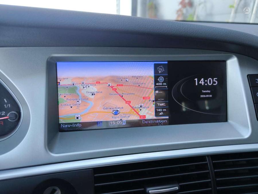 Grey Audi A6 2010 in Vilnius, with an engine capacity of 2.97 L and mileage of 203 thousand km for 6800 €, photo 34 on AUTOMOTO.COM.LV