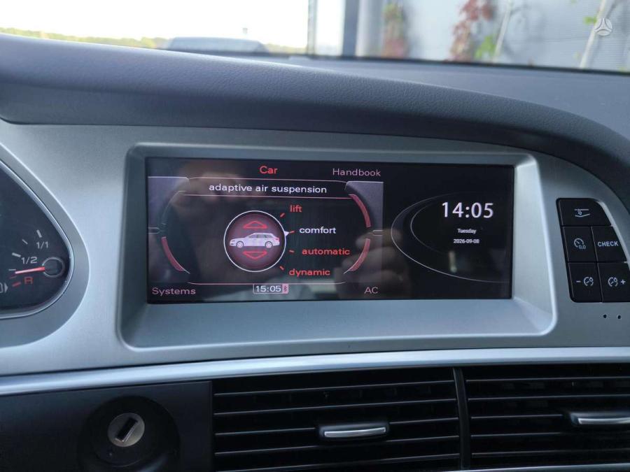 Grey Audi A6 2010 in Vilnius, with an engine capacity of 2.97 L and mileage of 203 thousand km for 6800 €, photo 35 on AUTOMOTO.COM.LV