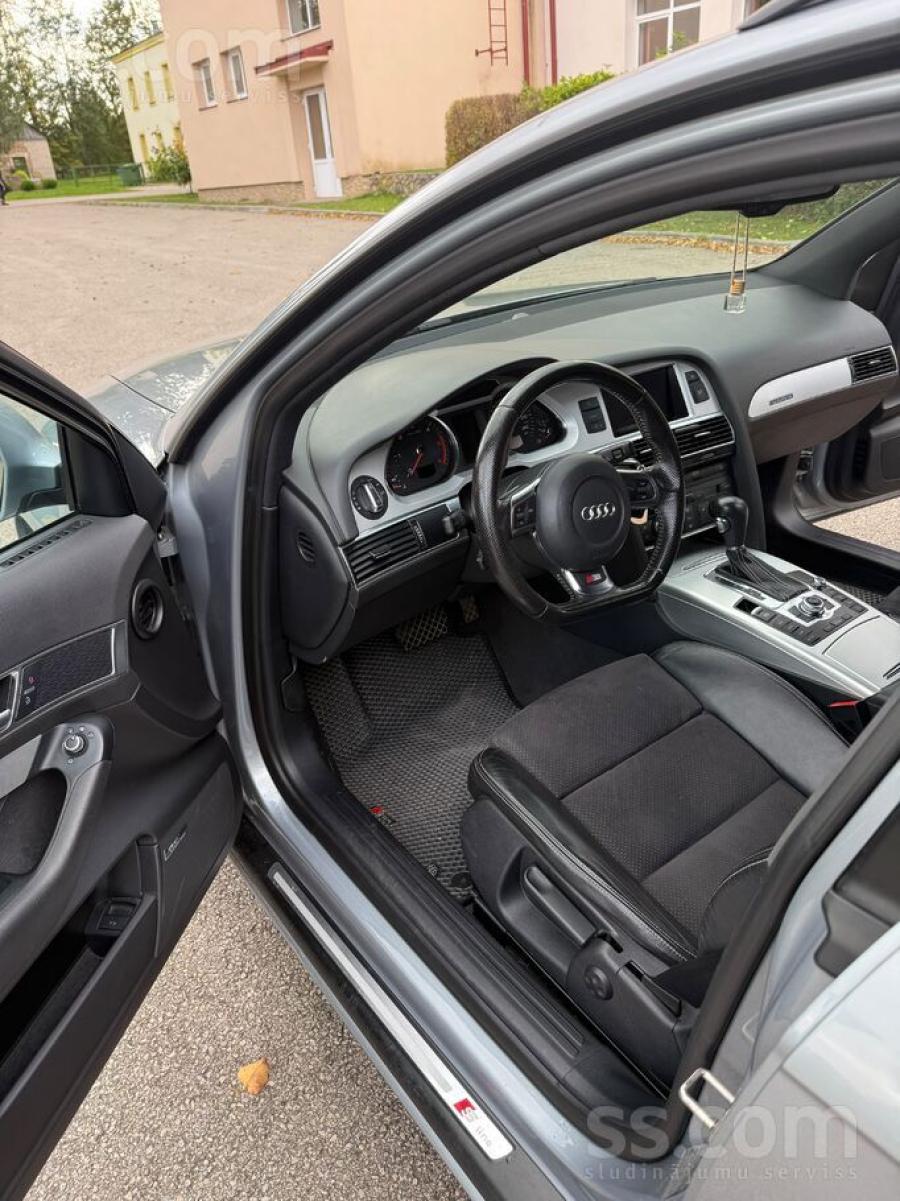 Pelēks Audi A6 2010 Ludza, ar dzinēja tilpumu 3.00 L un nobraukumu 339 tūkst. km par 8001 €, foto 7 vietnē AUTOMOTO.COM.LV