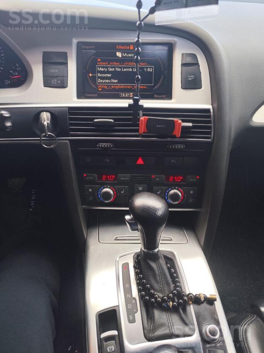Pelēks Audi A6 2010 Bauska, ar dzinēja tilpumu 3.00 L un nobraukumu 276 tūkst. km par 7900 €, foto 7 vietnē AUTOMOTO.COM.LV