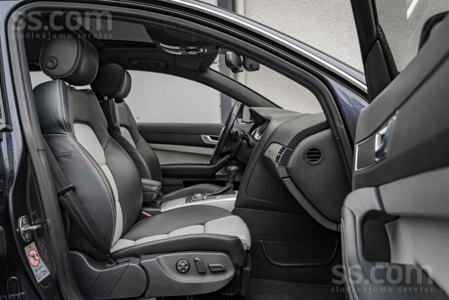 Pelēks Audi A6 2010 Rīga, ar dzinēja tilpumu 3.00 L un nobraukumu 320 tūkst. km par 8995 €, foto 13 vietnē AUTOMOTO.COM.LV