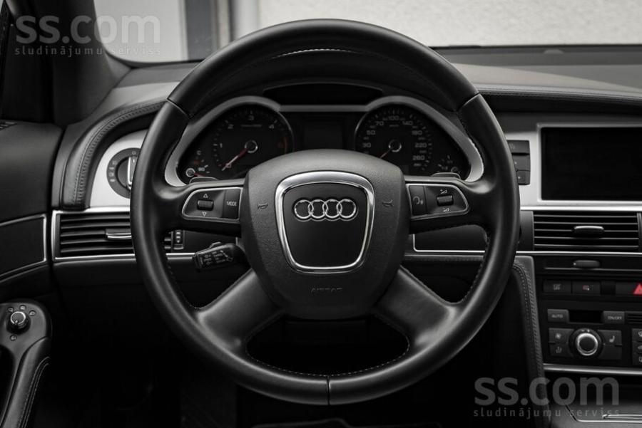 Pelēks Audi A6 2010 Rīga, ar dzinēja tilpumu 3.00 L un nobraukumu 320 tūkst. km par 8995 €, foto 21 vietnē AUTOMOTO.COM.LV