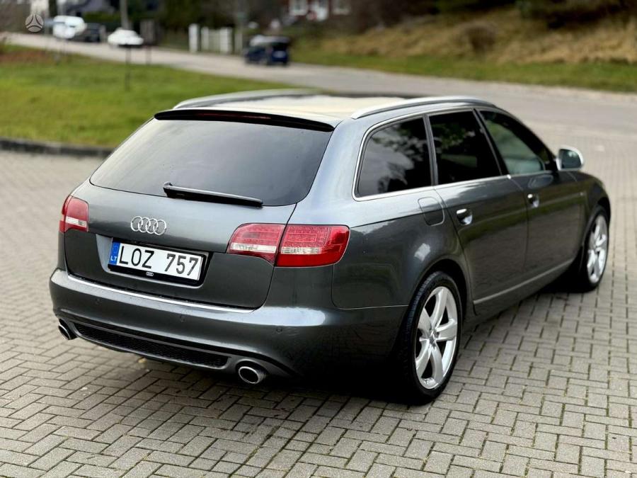 Grey Audi A6 2011 in Vilnius, with an engine capacity of 2.00 L and mileage of 290 thousand km for 5500 €, photo 4 on AUTOMOTO.COM.LV