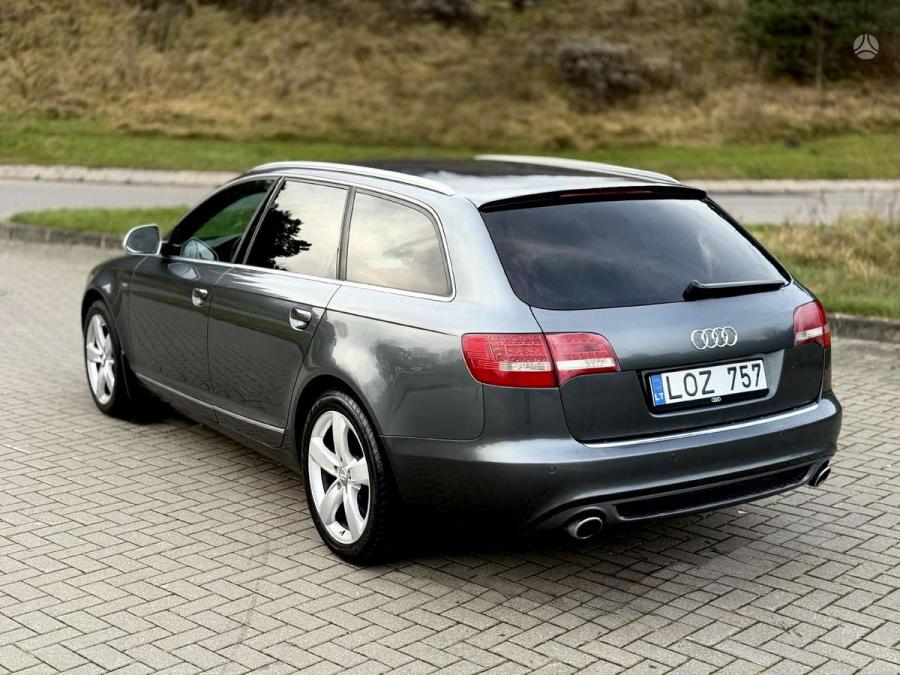 Grey Audi A6 2011 in Vilnius, with an engine capacity of 2.00 L and mileage of 290 thousand km for 5500 €, photo 6 on AUTOMOTO.COM.LV