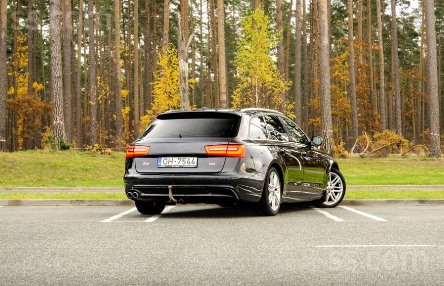 Grey Audi A6 2011 in Riga, with an engine capacity of 2.00 L and mileage of 328 thousand km for 9490 €, photo 5 on AUTOMOTO.COM.LV