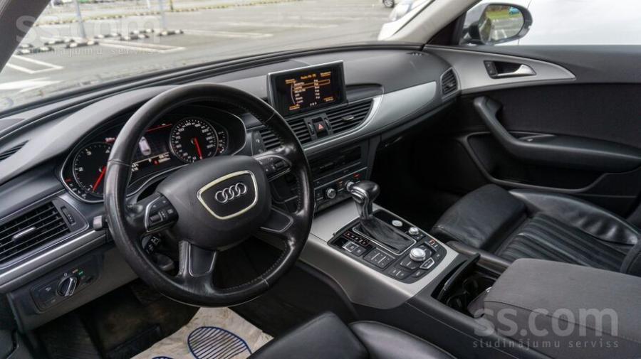 Grey Audi A6 2011 in Riga, with an engine capacity of 2.00 L and mileage of 328 thousand km for 9490 €, photo 9 on AUTOMOTO.COM.LV