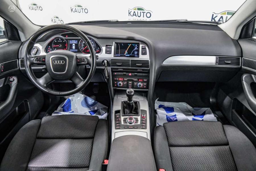 Grey Audi A6 2011 in Kaunas, with an engine capacity of 2.70 L and mileage of 255 thousand km for 6590 €, photo 8 on AUTOMOTO.COM.LV