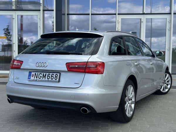 Grey Audi A6 2011 in Vilnius, with an engine capacity of 2.97 L and mileage of 329 thousand km for 8600 €, photo 6 on AUTOMOTO.COM.LV