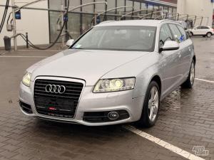 Grey Audi A6 2011 in Vilnius, with an engine capacity of 2.00 L and mileage of 130 thousand km for 7480 €, photo  on AUTOMOTO.COM.LV