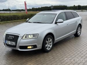 Grey Audi A6 2011 in Talsi, with an engine capacity of 2.70 L and mileage of 201 thousand km for 7999 €, photo  on AUTOMOTO.COM.LV