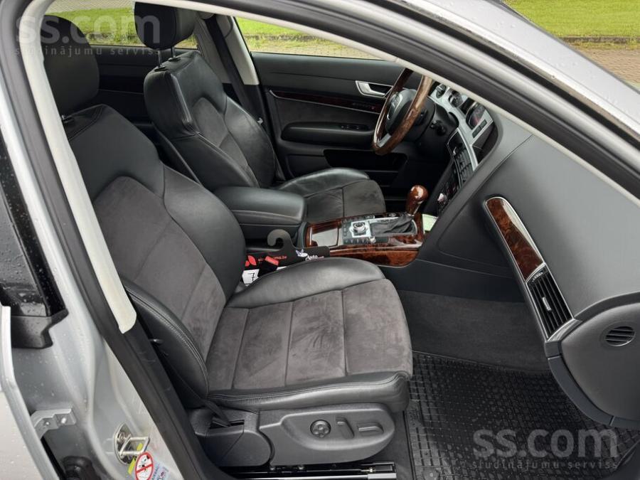 Pelēks Audi A6 2011 Talsi, ar dzinēja tilpumu 2.70 L un nobraukumu 201 tūkst. km par 7999 €, foto 12 vietnē AUTOMOTO.COM.LV