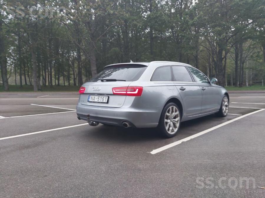 Grey Audi A6 2011 in Aluksne, with an engine capacity of 3.00 L and mileage of 0 thousand km for 7100 €, photo 6 on AUTOMOTO.COM.LV