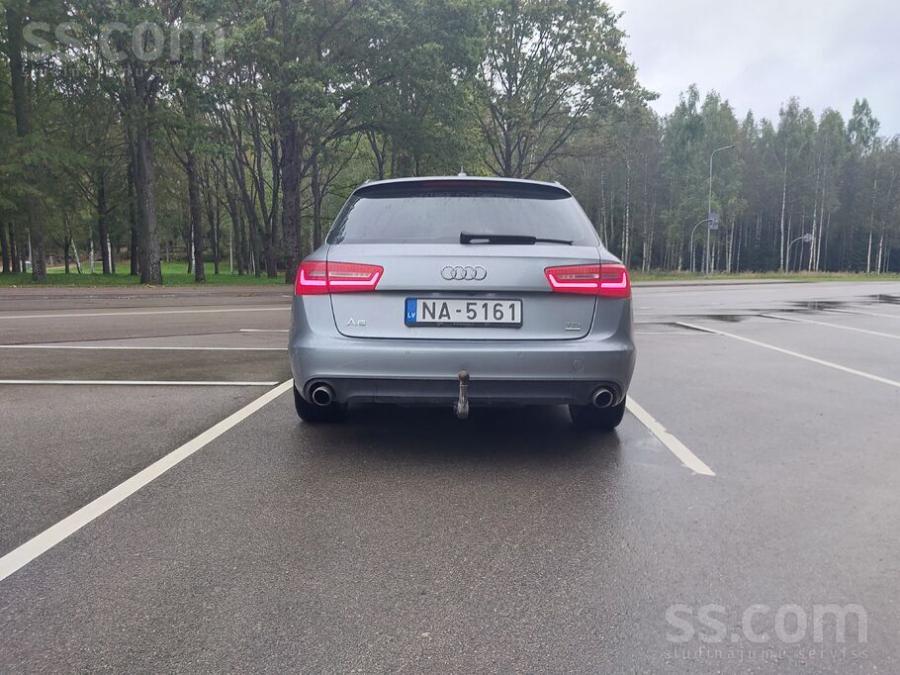 Grey Audi A6 2011 in Aluksne, with an engine capacity of 3.00 L and mileage of 0 thousand km for 7100 €, photo 8 on AUTOMOTO.COM.LV