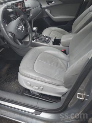 Grey Audi A6 2011 in Aluksne, with an engine capacity of 3.00 L and mileage of 0 thousand km for 7100 €, photo 14 on AUTOMOTO.COM.LV
