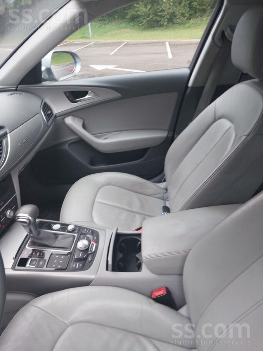 Grey Audi A6 2011 in Aluksne, with an engine capacity of 3.00 L and mileage of 0 thousand km for 7100 €, photo 15 on AUTOMOTO.COM.LV