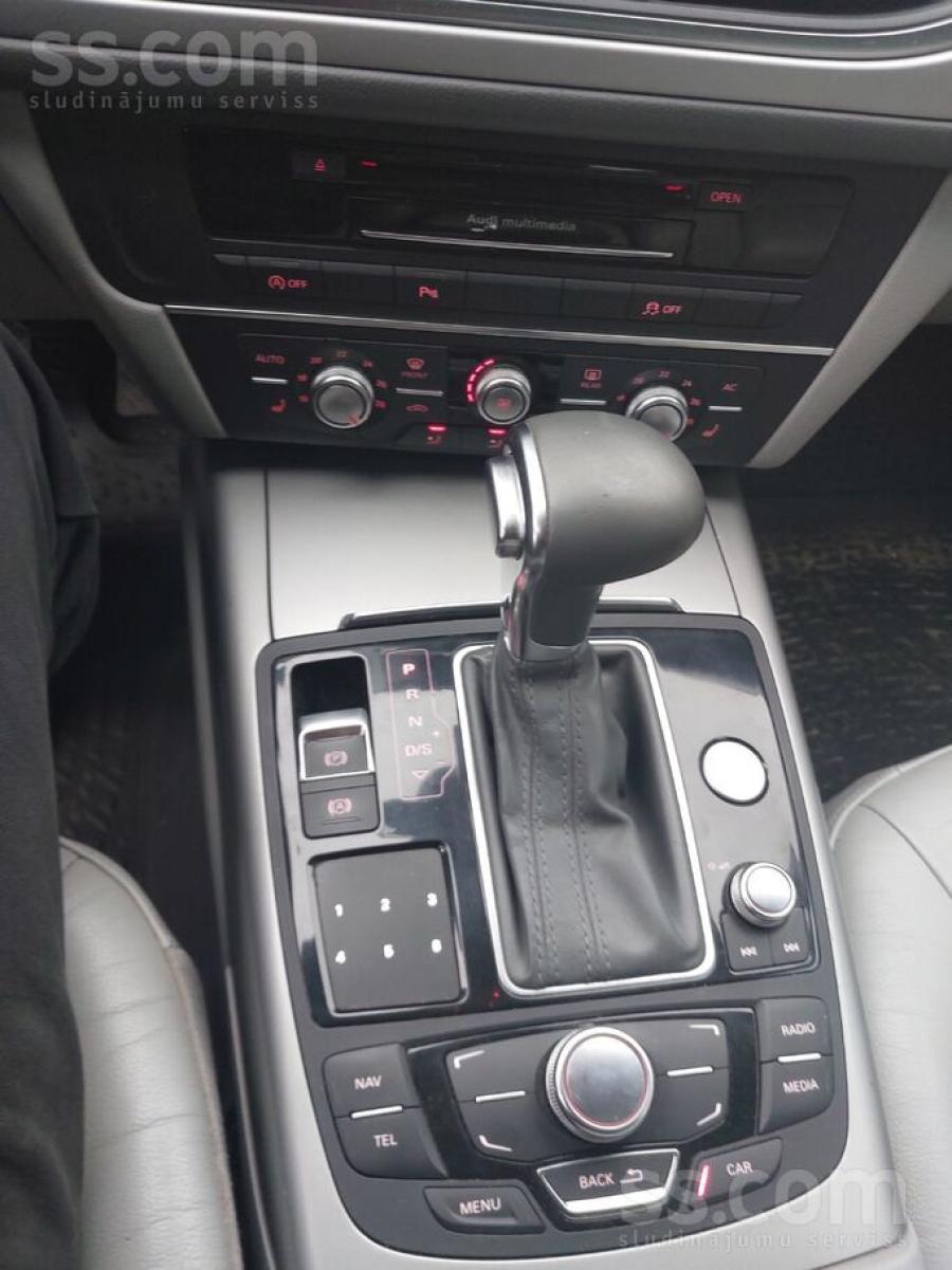 Grey Audi A6 2011 in Aluksne, with an engine capacity of 3.00 L and mileage of 0 thousand km for 7100 €, photo 18 on AUTOMOTO.COM.LV