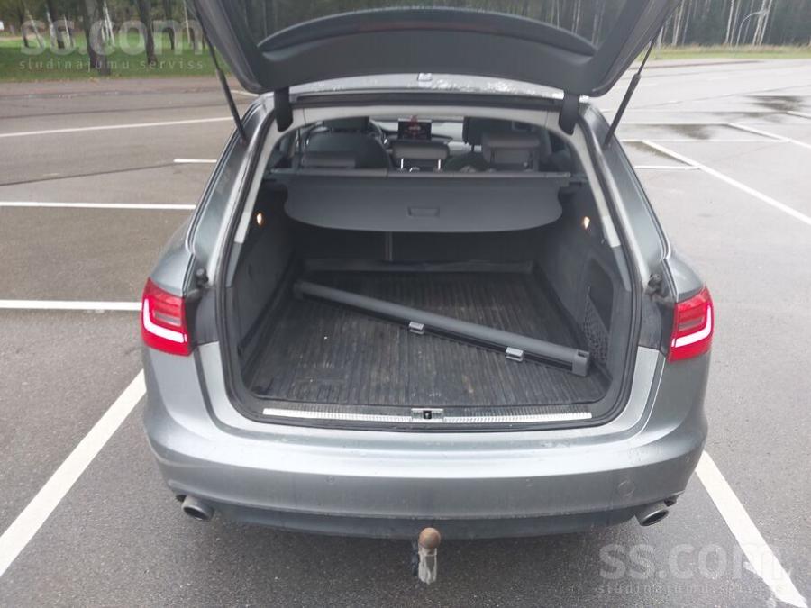 Grey Audi A6 2011 in Aluksne, with an engine capacity of 3.00 L and mileage of 0 thousand km for 7100 €, photo 25 on AUTOMOTO.COM.LV